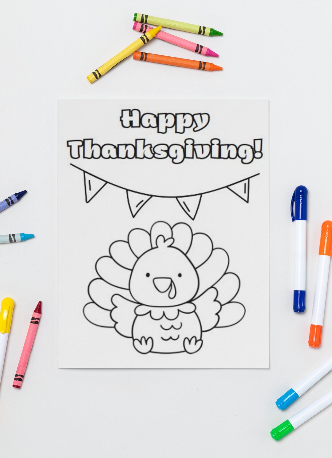 Thanksgiving Coloring Pages for Kids, All Ages, Easy Fun, Coloring ...