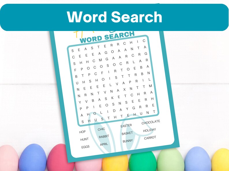 Easter Games Bundle, Easter Scavenger Hunt, Easter Games, Easter ...