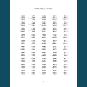 Four Digit Addition Worksheets: 100 Printable Pages With Answers ...