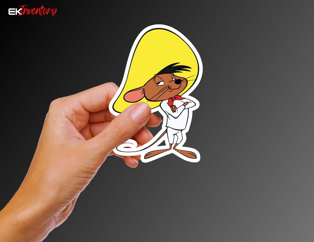 Speedy Gonzalez Sticker Funny Sticker Cartoon Sticker Decorative ...