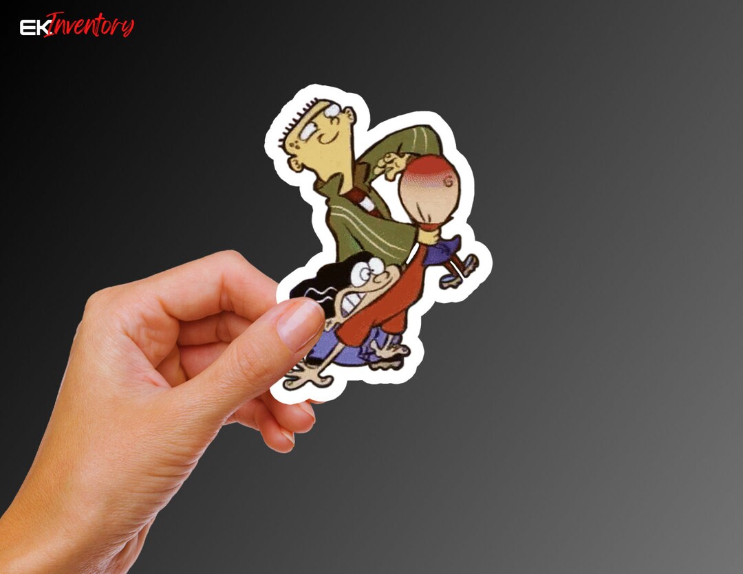 Edd and Ed Sticker Funny Sticker Cartoon Sticker Decorative Sticker ...