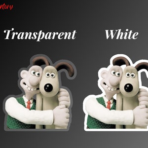 Wallace & Gromit Sticker Movie Sticker TV Sticker Decorative Sticker ...