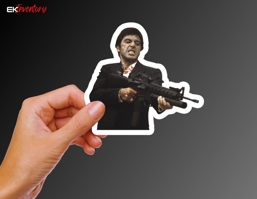 Scarface Sticker Tony Sticker Movie Sticker Decorative Sticker Laptop ...