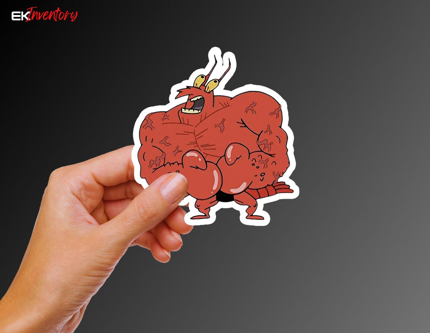 Larry the Lobster Sticker Funny Sticker Spongebob Sticker - Etsy