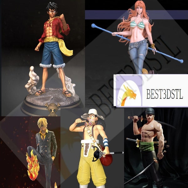 Sanji One Piece Stl - Etsy