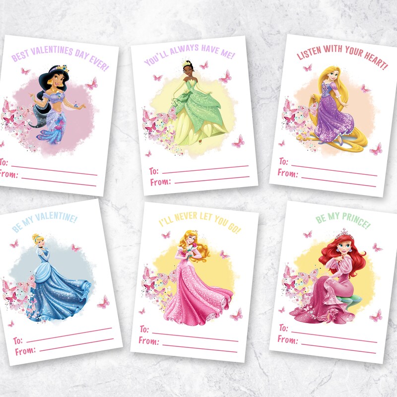 Princess Valentines - Etsy