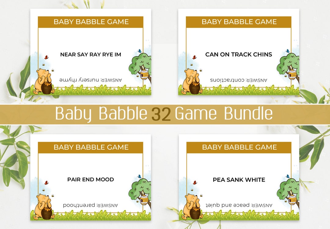 Honey Loving Bear Baby Babble Games, Baby Babble Talk Game,guess the ...