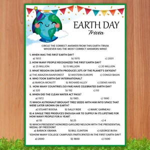 Earth Day Games Bundle Pack, Spring Games,save the Planet, Earth Day ...