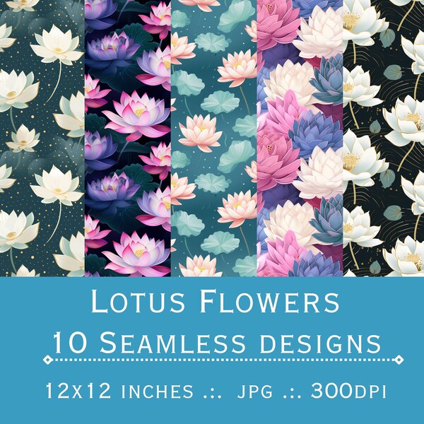 Purple Lotus Flower - Etsy