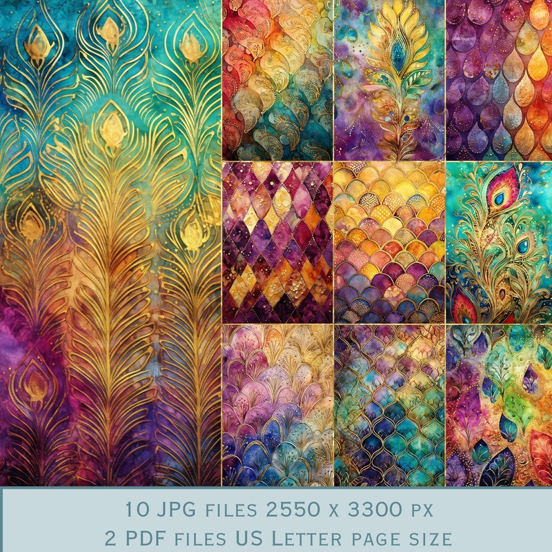 Indian Wallpaper Colorful - Etsy