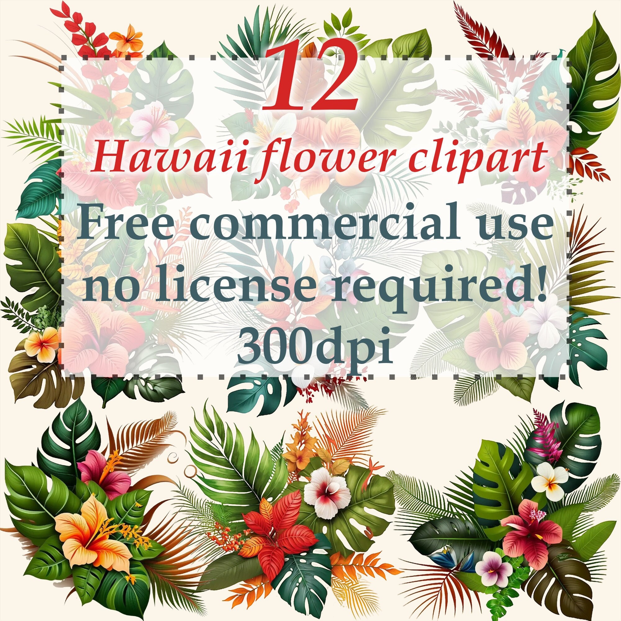 Free Hibiscus Flower Clipart