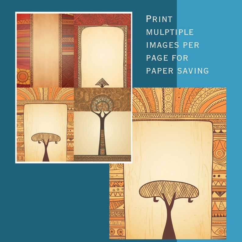 African Style Background Images. PDF Files and Printable JPEG - Etsy