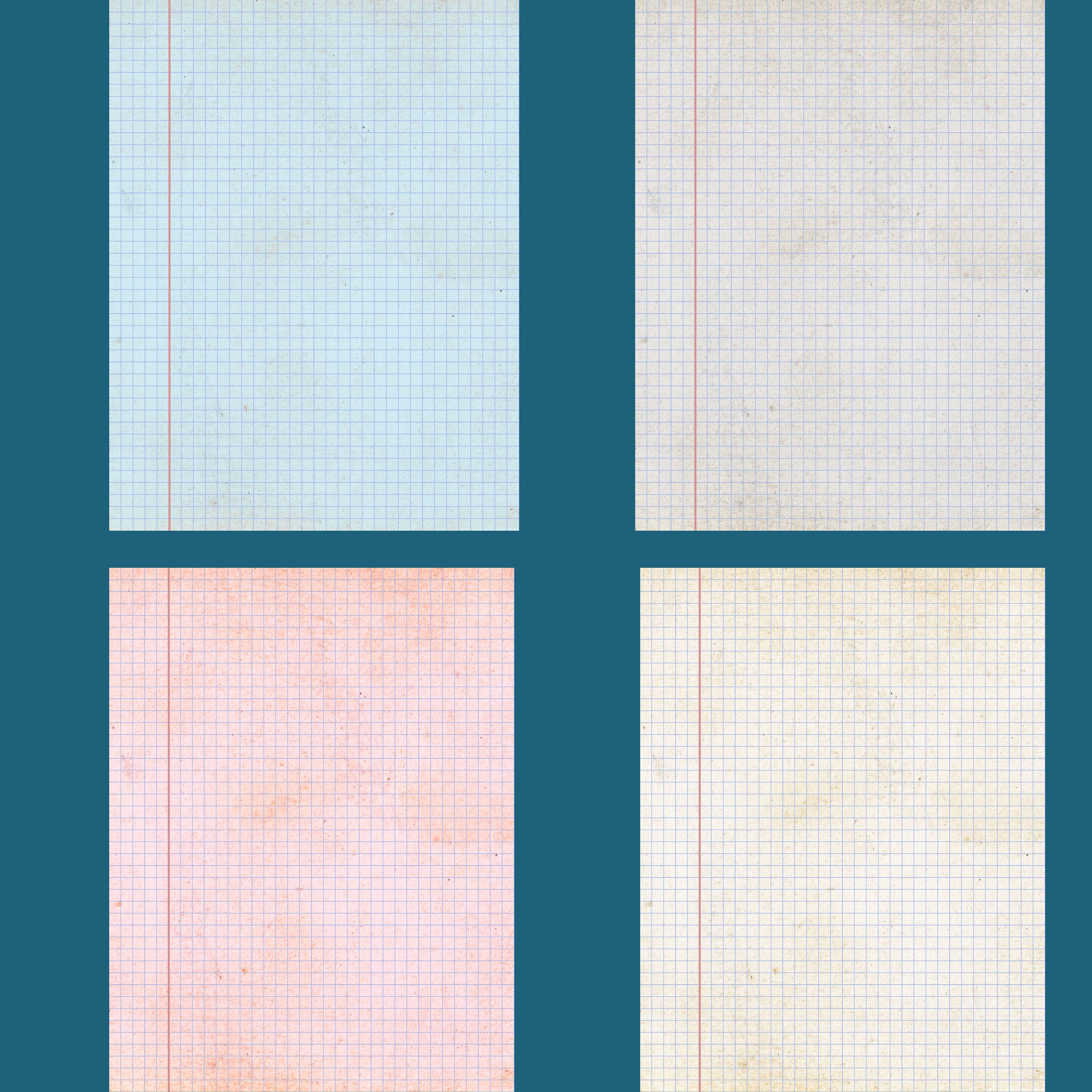 Old Graph Paper, Coordinate Paper, Grid Paper, Squared Paper. Pastel ...