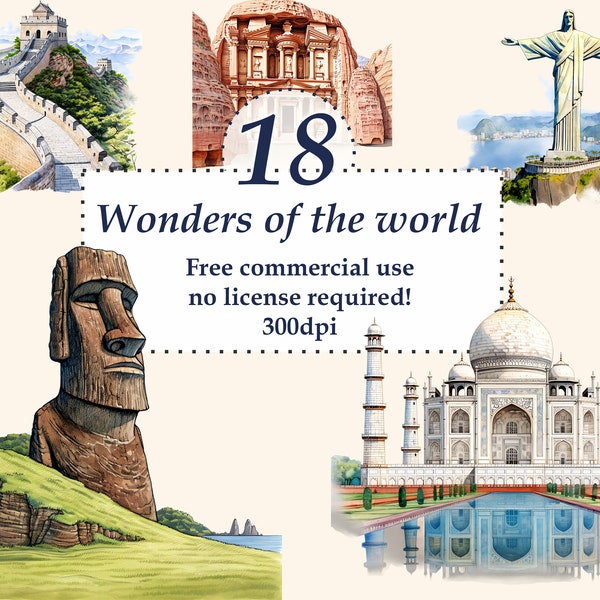 Wonders of the World - Etsy