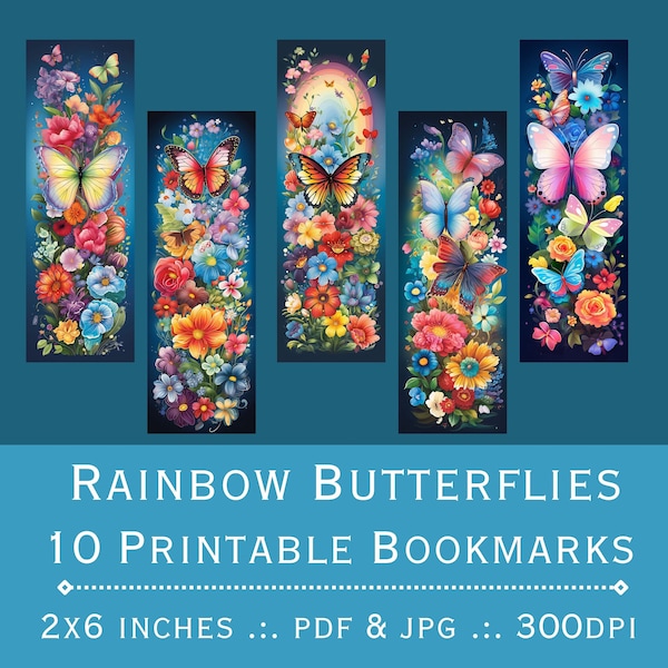 Butterfly Bookmark - Etsy