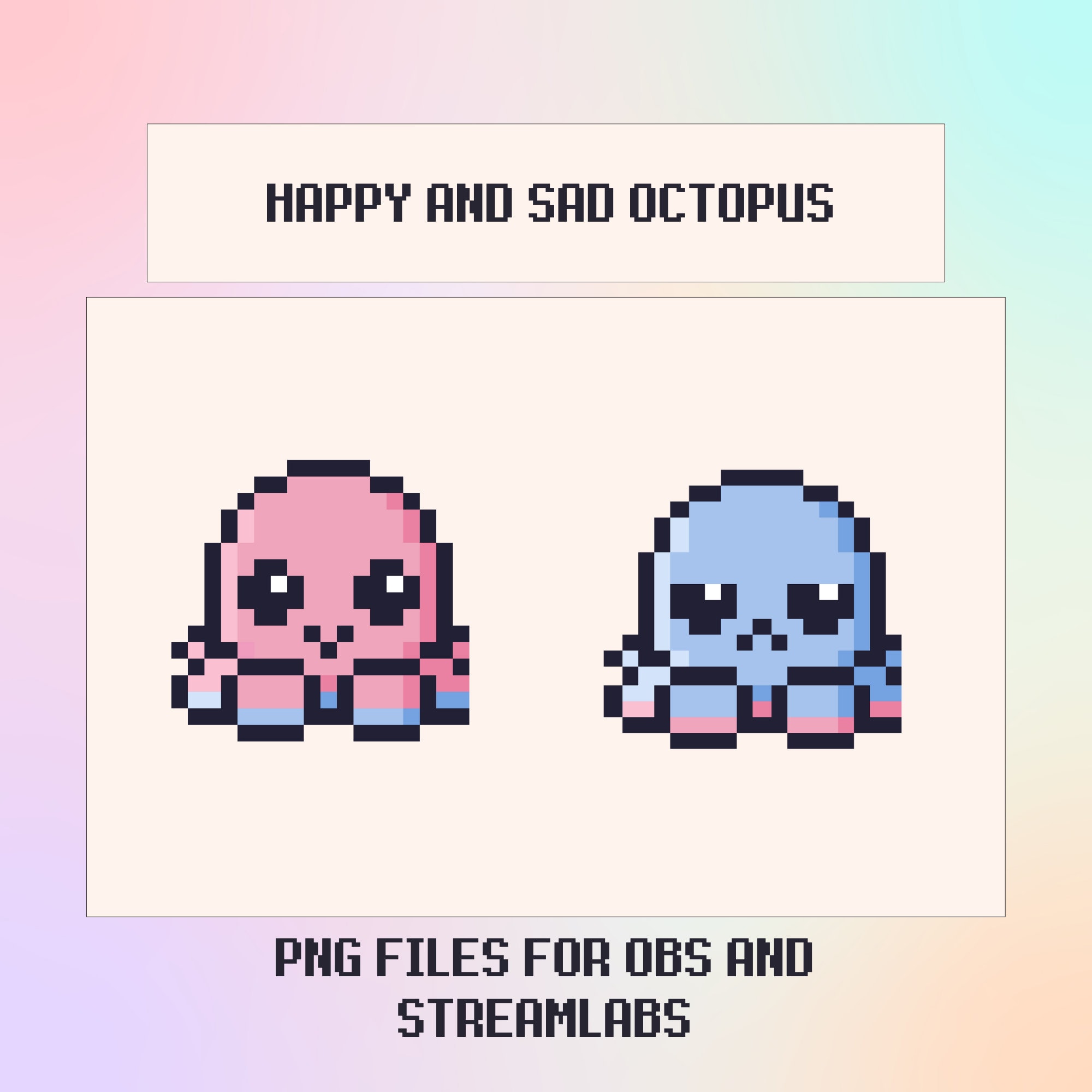 Pixel Cute Girl Pngtuber With Two Expressions and Cute - Etsy