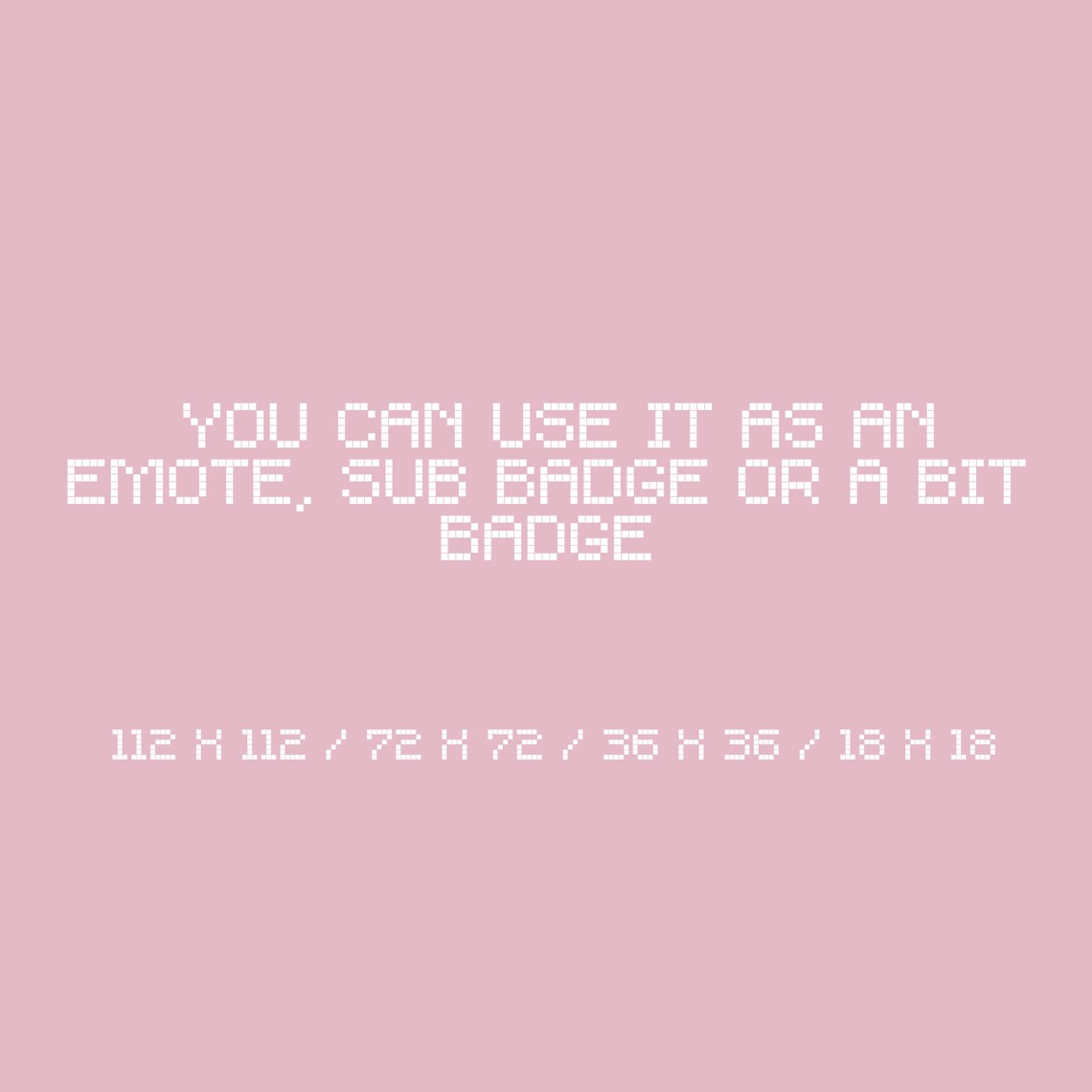 Cute Cat Sub Badges Kawaii Sub Badges Cute Pixel Sub Badges Pack 6 Bits ...