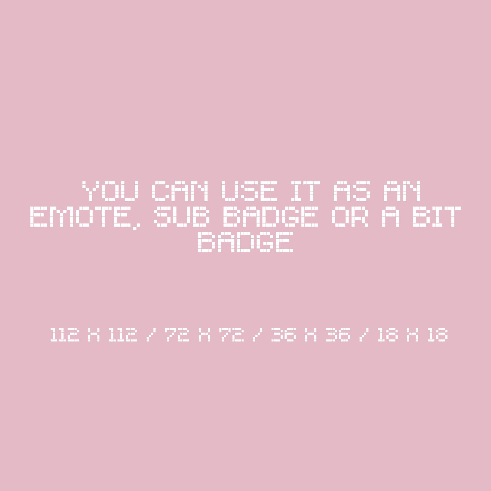 Cute Cat Sub Badges Kawaii Sub Badges Cute Pixel Sub Badges Pack 6 Bits ...