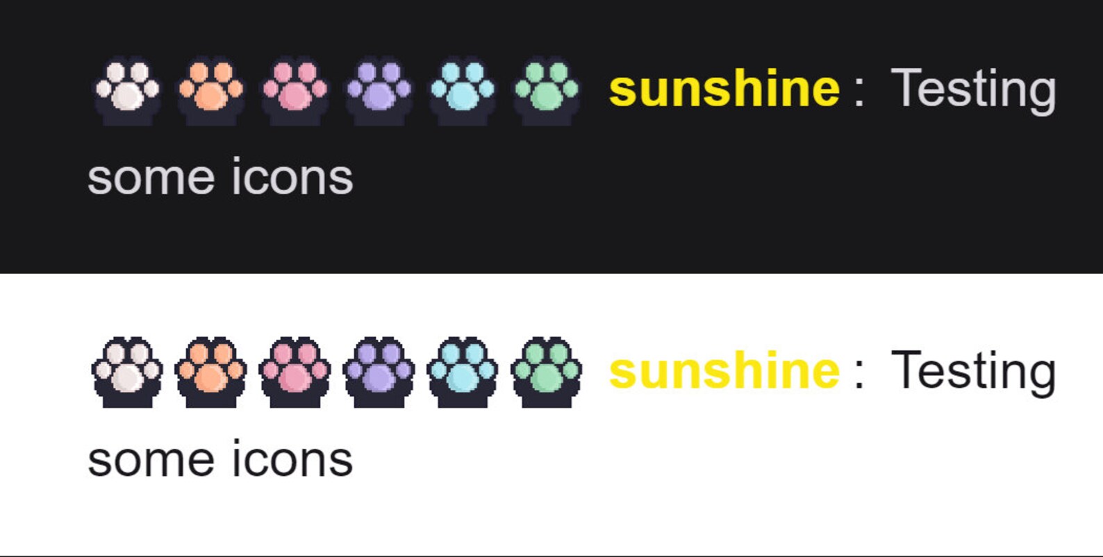Cat Paw Sub Badges | Kawaii Sub Badges | Cute Pixel Sub Badges Pack 6 ...