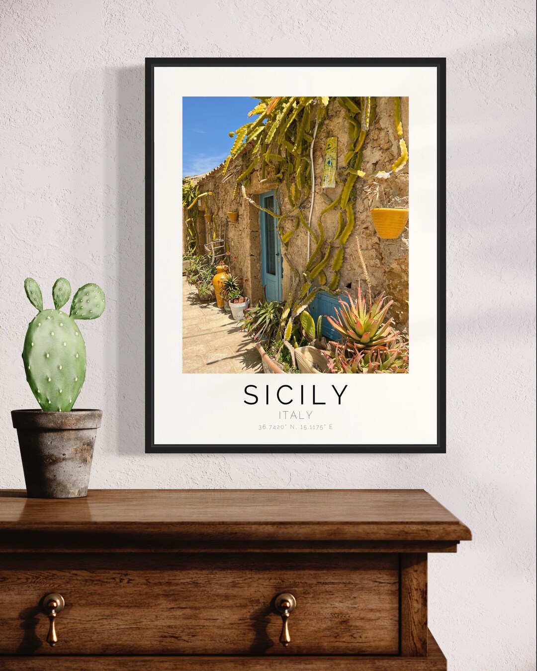 Sicily Travel Poster, Sicily Italy Travel Print, Photography, Marzamemi ...
