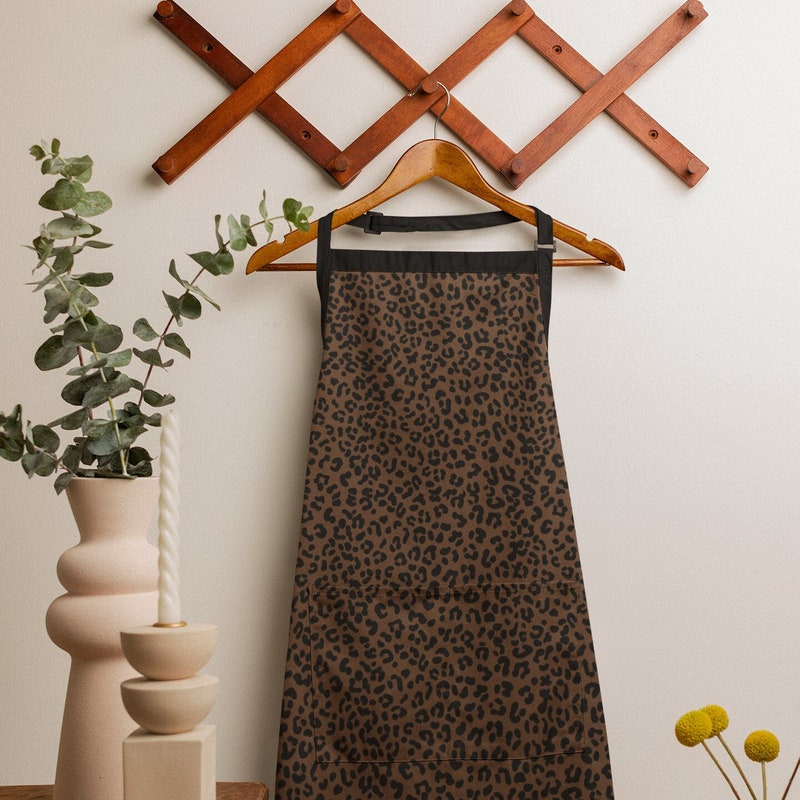 Leopard Apron - Etsy