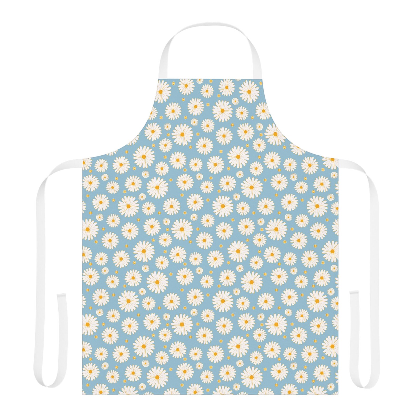 Apron, Daisy, Blue - Etsy