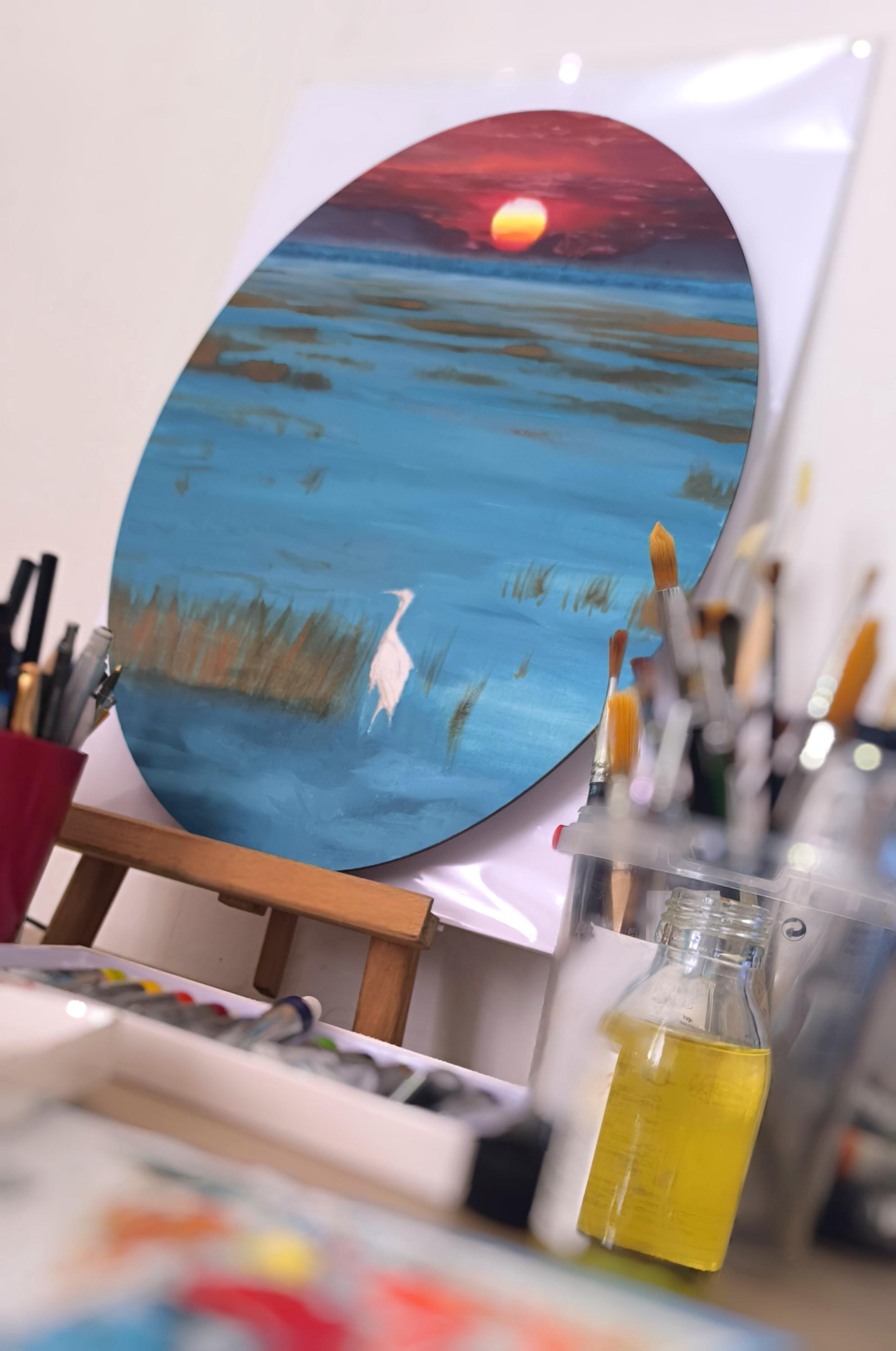 Whispers of the Marsh - Oil Painting on Canvas Panel (30x40cm) - Etsy