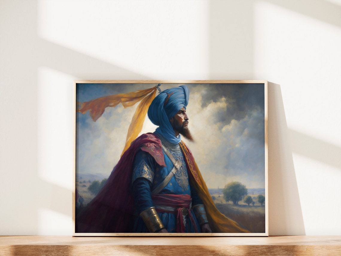 Defender of Honor - Sikh Art Digital Wall Art | Digital Download ...