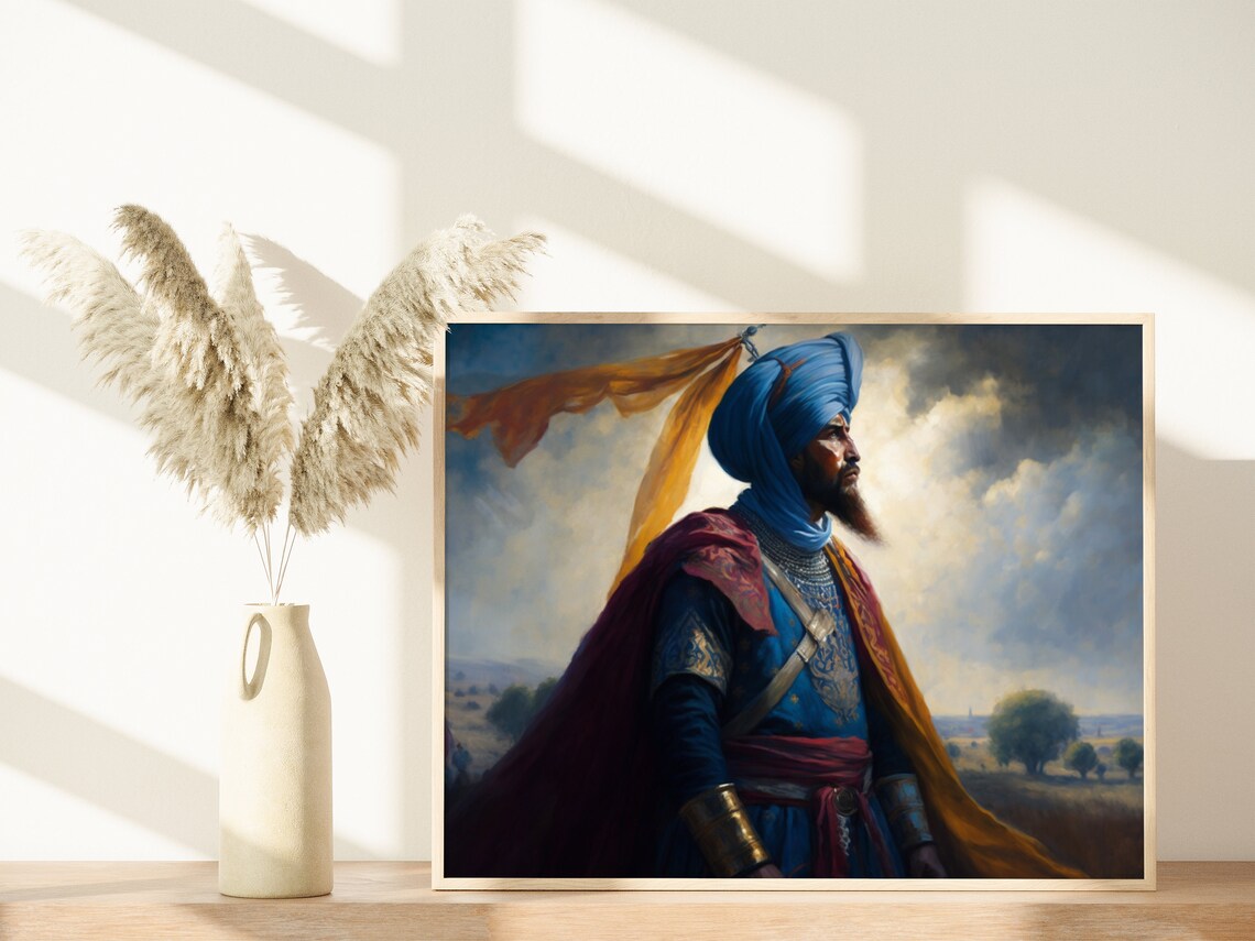 Defender of Honor - Sikh Art Digital Wall Art | Digital Download ...