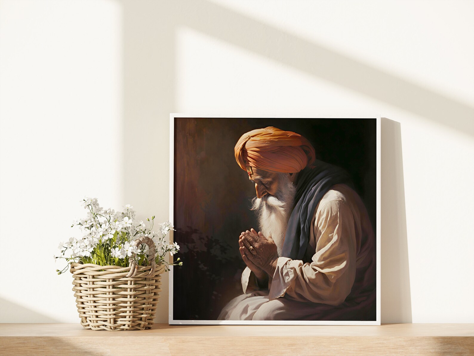 Finding Inner Peace - Sikh Art Digital Wall Art | Digital Download ...