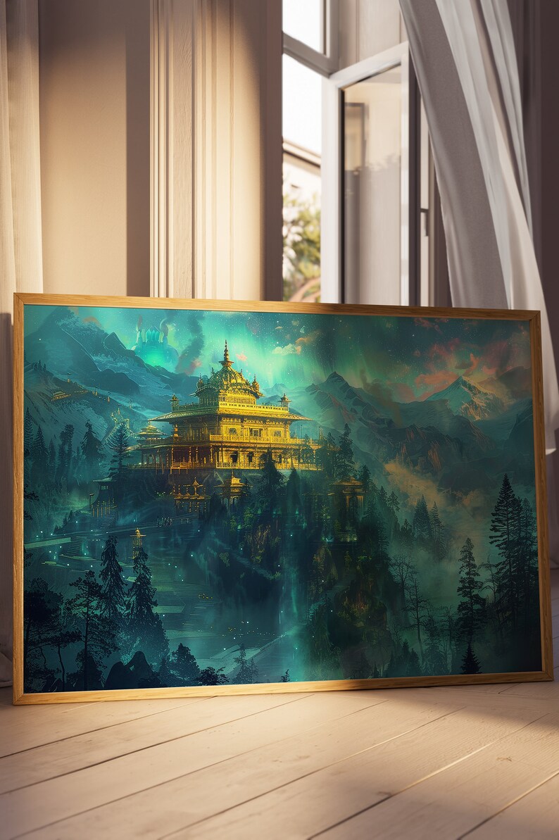 Gurudwara Sikh Art Golden Temple Poster Unframed Sikh Wall Art Sikhism ...