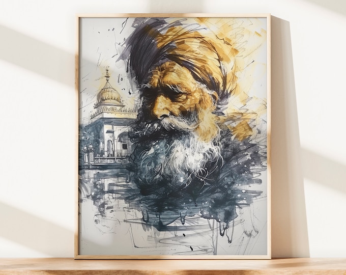 Majha Doaba Malwa Map Poster | Digital Download | Punjab | Sikh Art ...