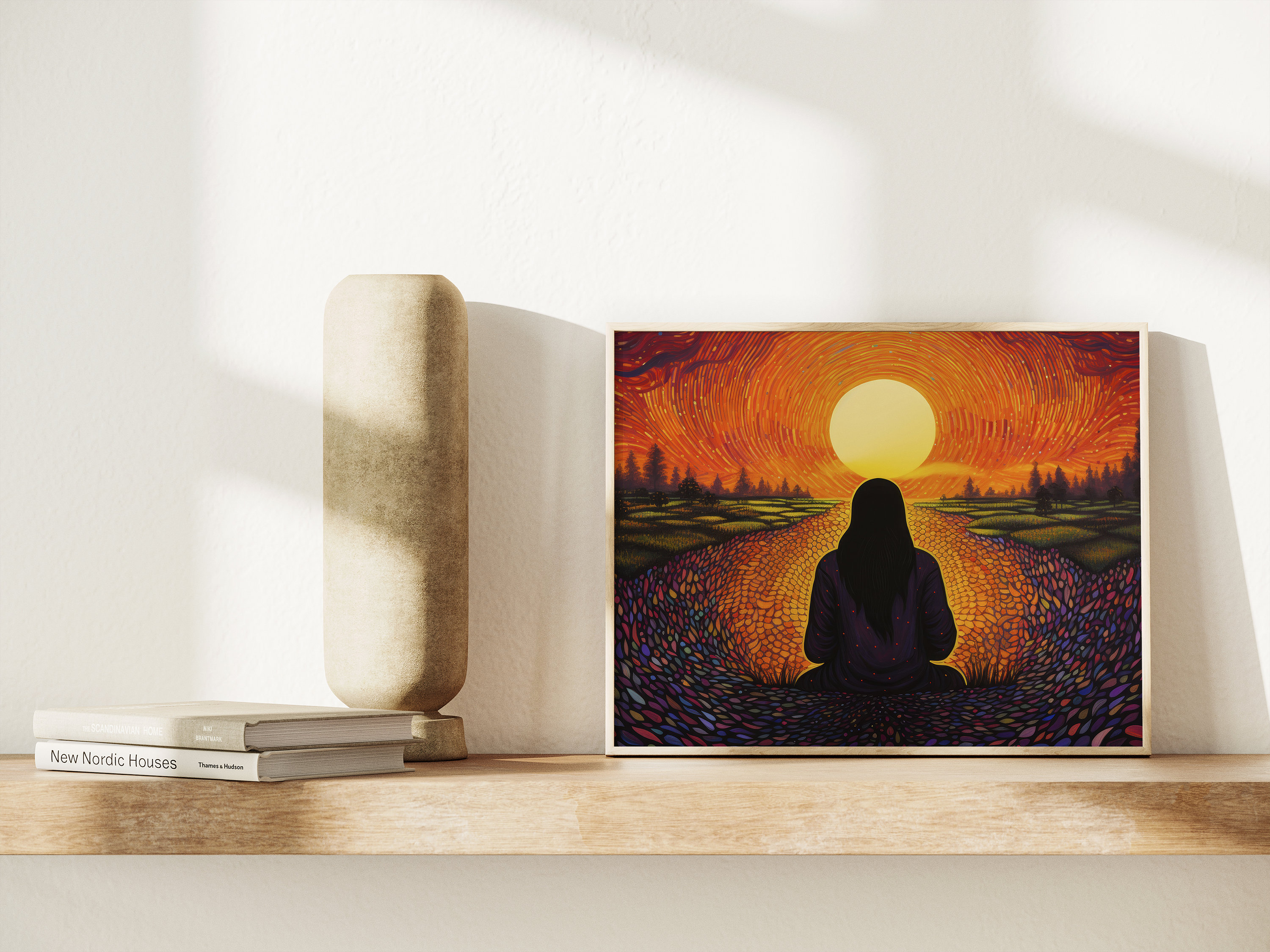 Lifeblood Landscape 550+ DPI Sikh Poster | Digital Wall Art | Sikh Art ...