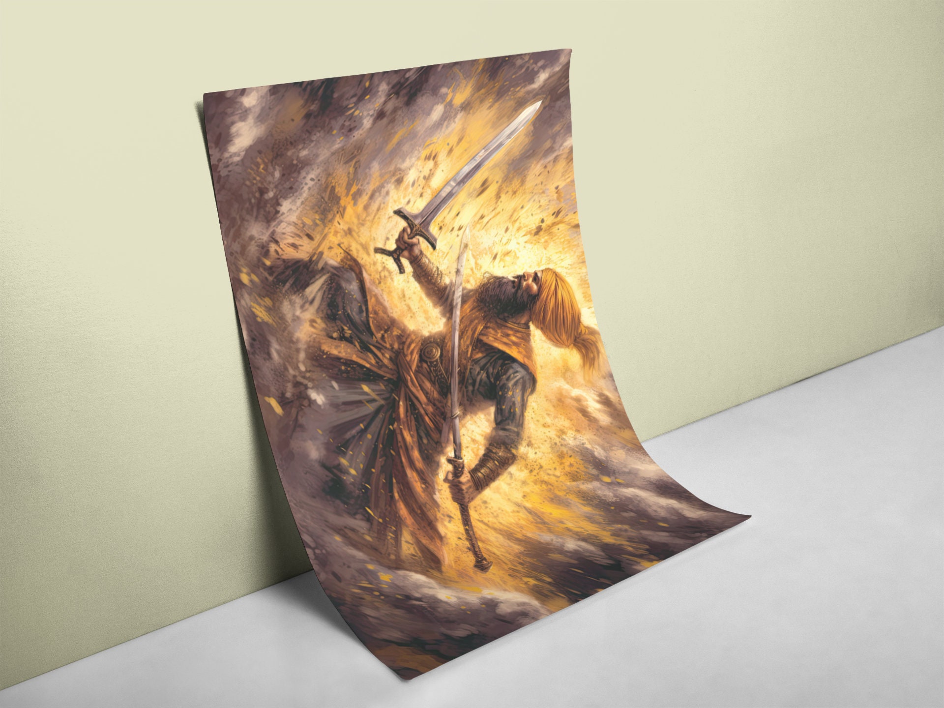 The Sword Unleashed: A Sikh Warrior's Indomitable Strength Religious ...