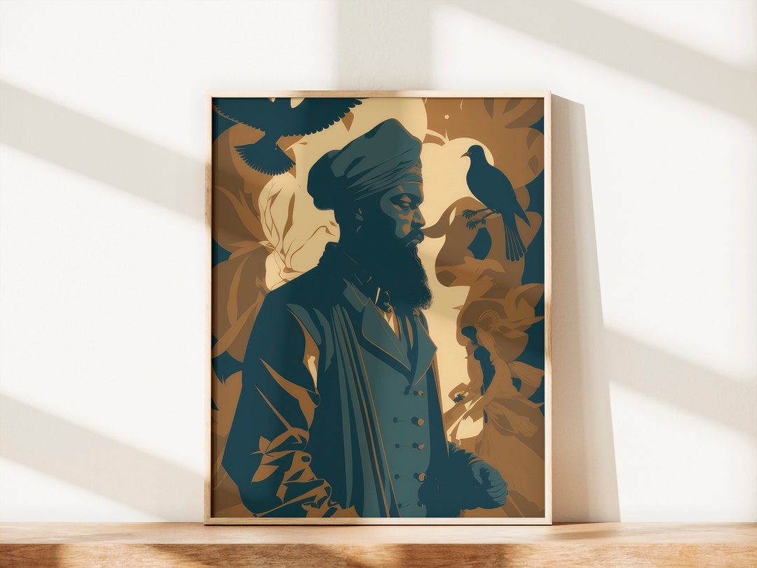Sikh Wall Art - the Sikh Avian Sikh Art | Digital Wall Art | Digital ...