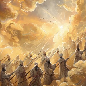 The Khalsa Panth's Creation Sikh Oil Painting Poster Print Wall Decor ...