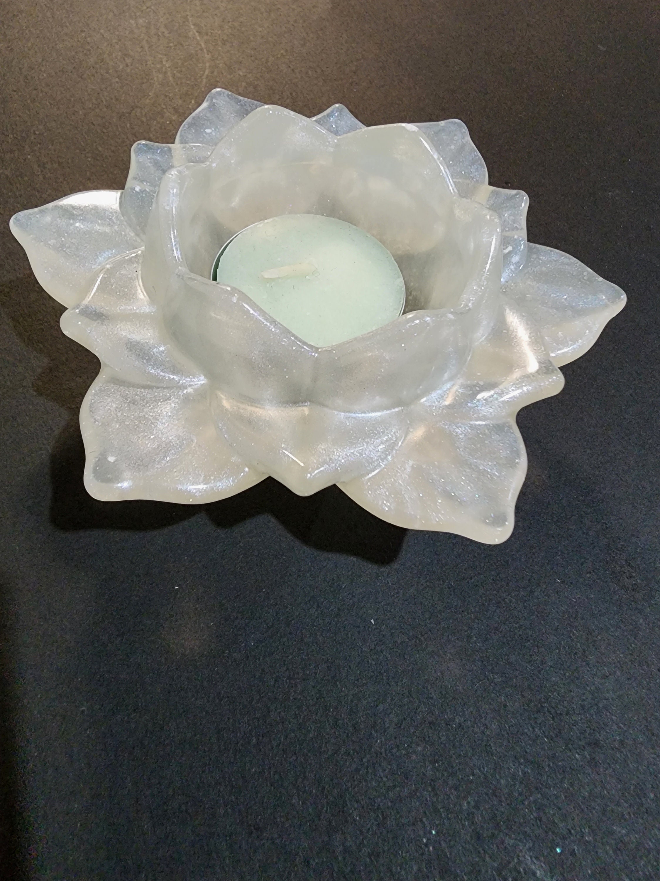 Lotus Tea Light Candle Holder - Etsy