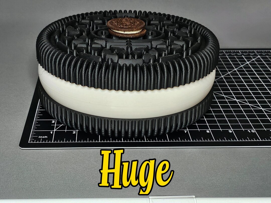 Oreo Stash Huge Version 3D Printed Oreo Themed Cookies That Untwist to ...
