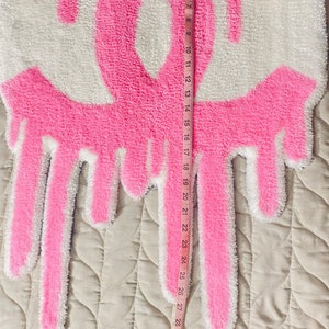 Fashion Design Drip Hanging Tufted Rug - Etsy