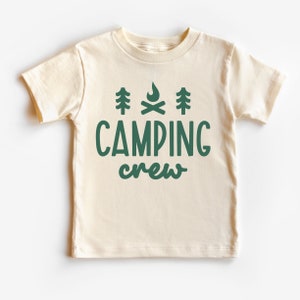 Camping Crew Kids Shirt and Baby Bodysuits, Nature Shirt, Family ...