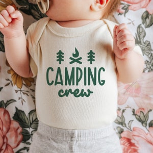 Camping Crew Kids Shirt and Baby Bodysuits, Nature Shirt, Family ...