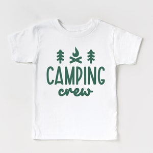 Camping Crew Kids Shirt and Baby Bodysuits, Nature Shirt, Family ...