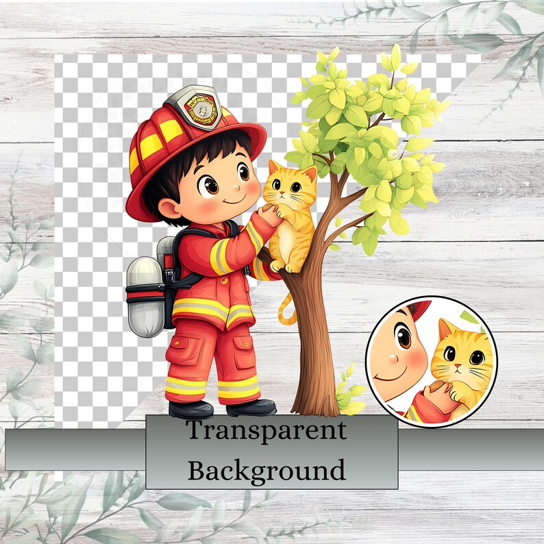 A-Z Firefighting Clipart Collection PNG Nursery Clipart Kids Fire ...