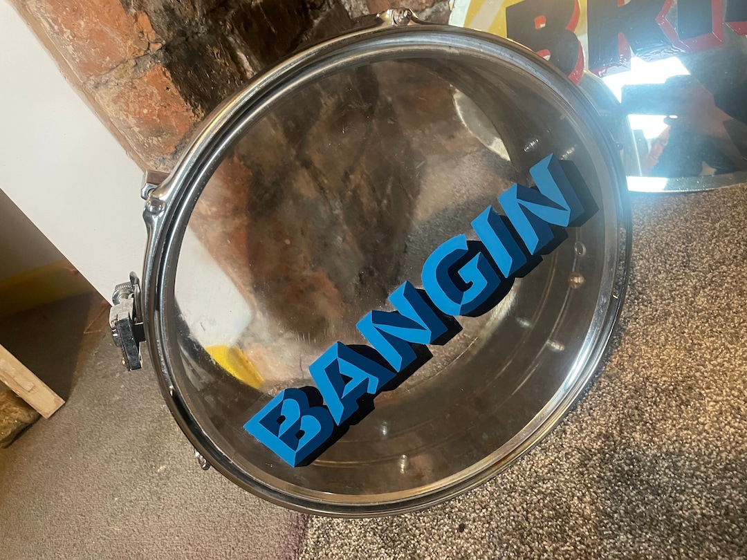 Drum Art (hand Painted) - Etsy
