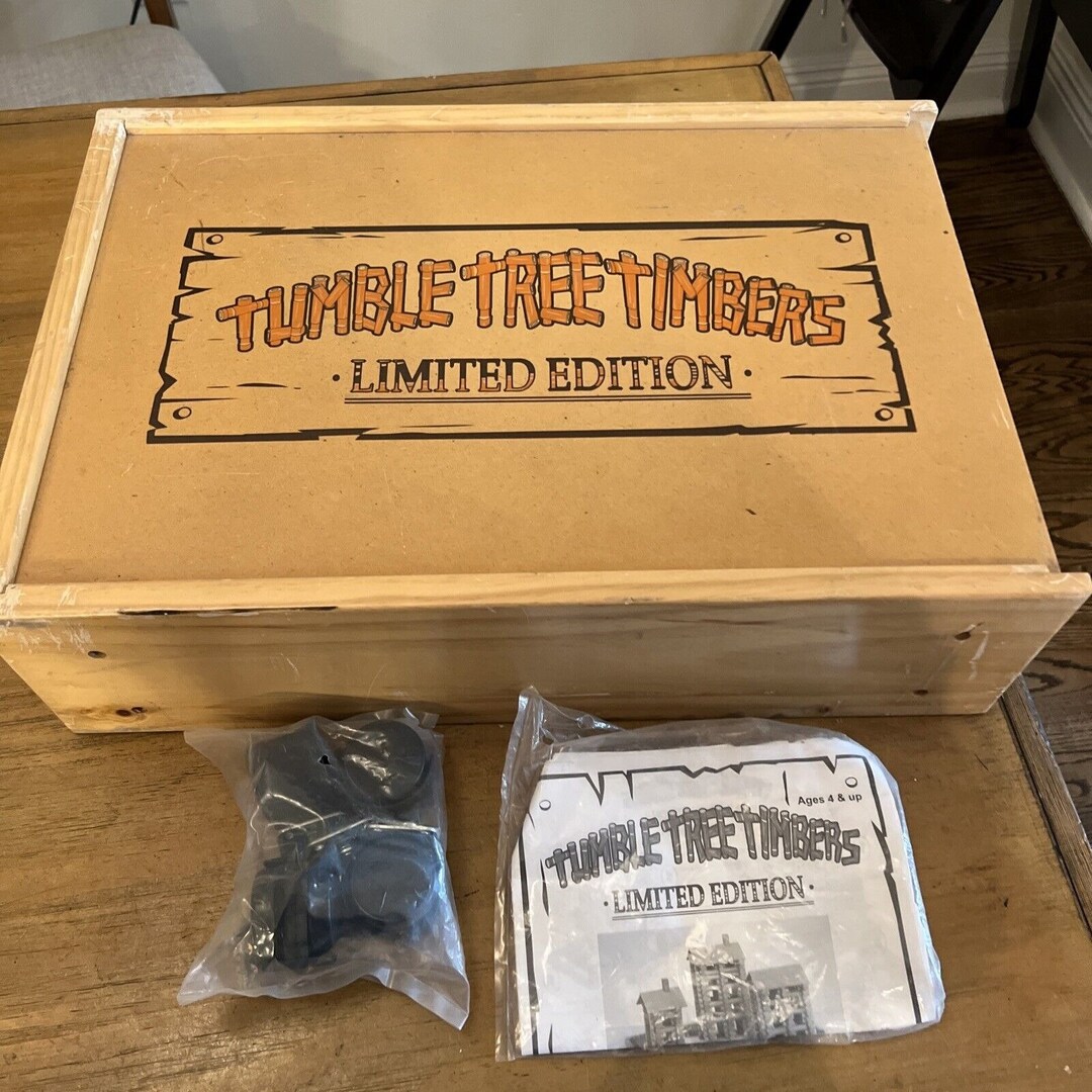 Tumble Tree Timbers Limited Edition Building Logs Wheeled Case - Etsy