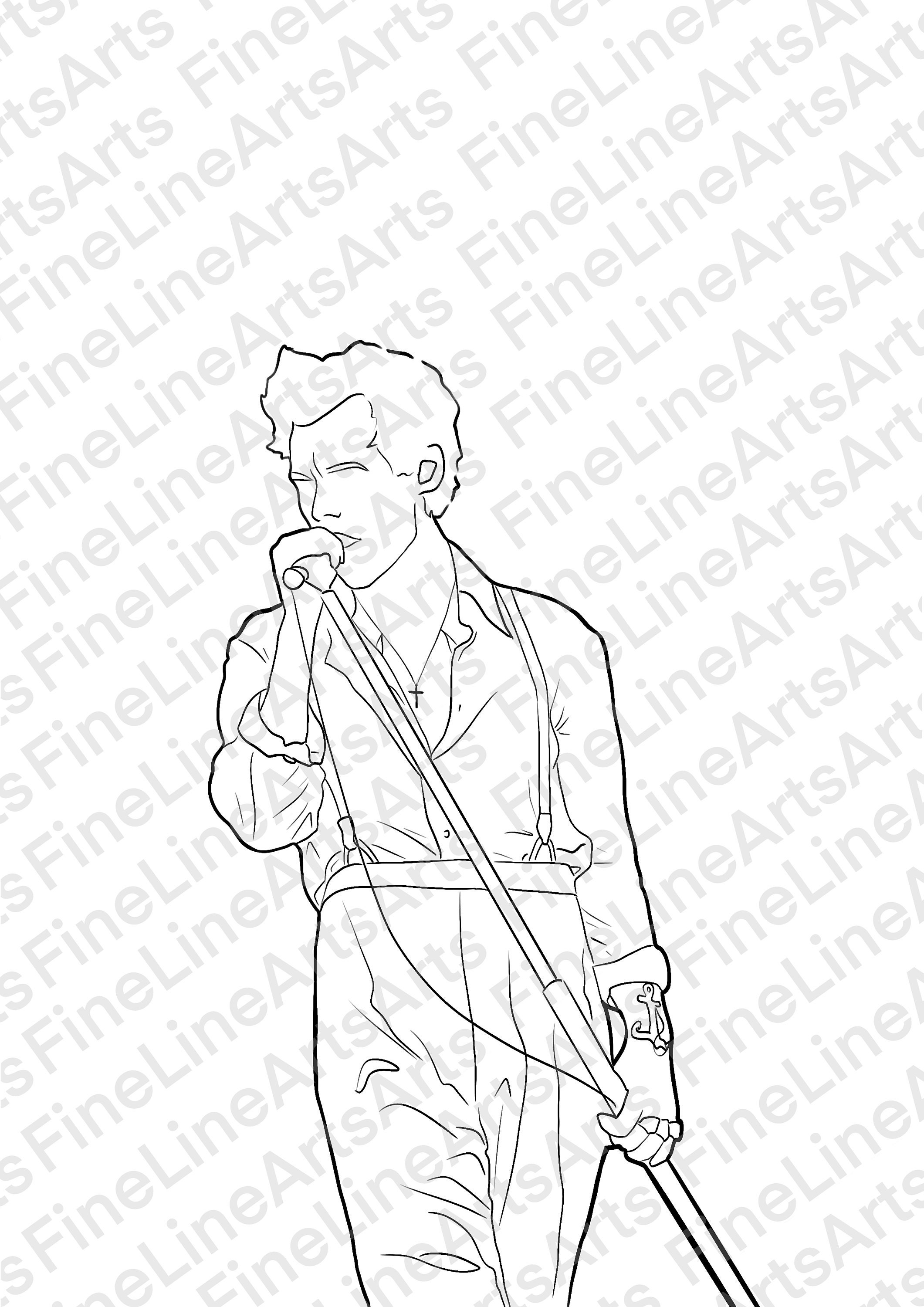 Plakat Harry Styles A4, Download Poster Harry Styles, Printable Art ...