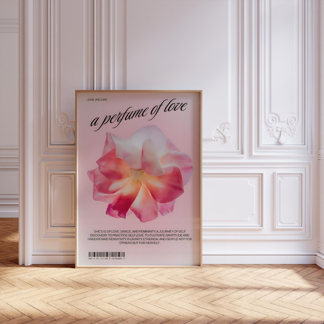 Retro Newspaper Print Magazine Poster Light Pink Prints Vogue Posters ...