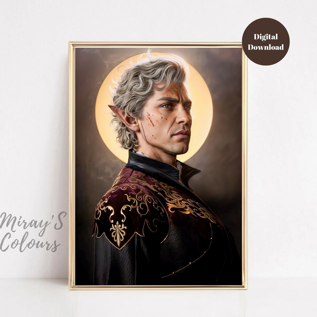 Baldur's Gate 3 Astarion Poster, Gaming Poster, Home Decor - Etsy Australia