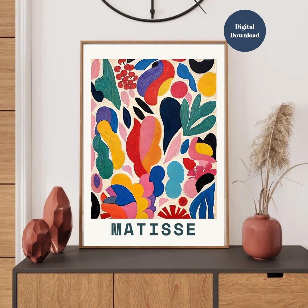 Henri Matisse Print, Aesthetic Matisse Poster, Matisse Poster for ...