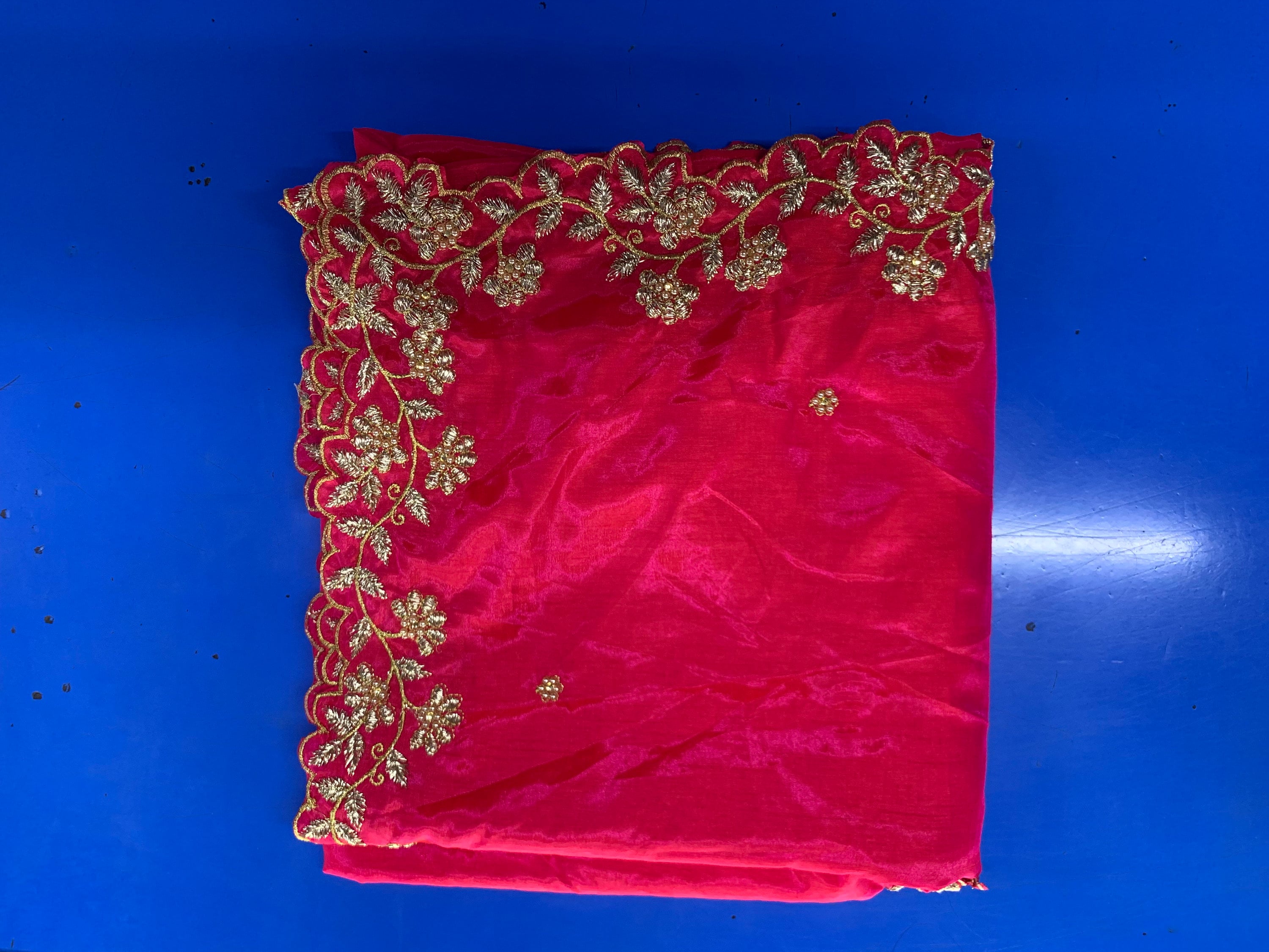 Stylist Cutwork and Heavy Moti Work Dupatta - Etsy